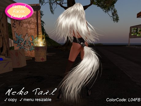 Second Life Marketplace - SALE! Neko Tail [Boxed][Neko Tail][L][04FB ...